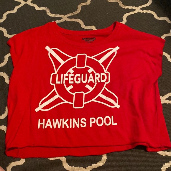 Hot Topic | Tops | Stranger Things Crop Top | Poshmark